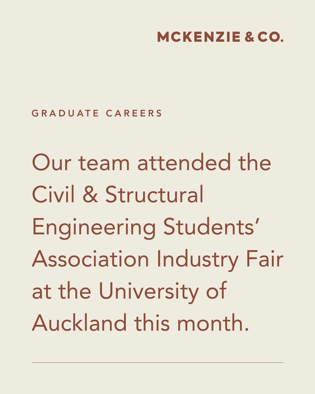 Helping the next generation of engineers - McKenzie & Co